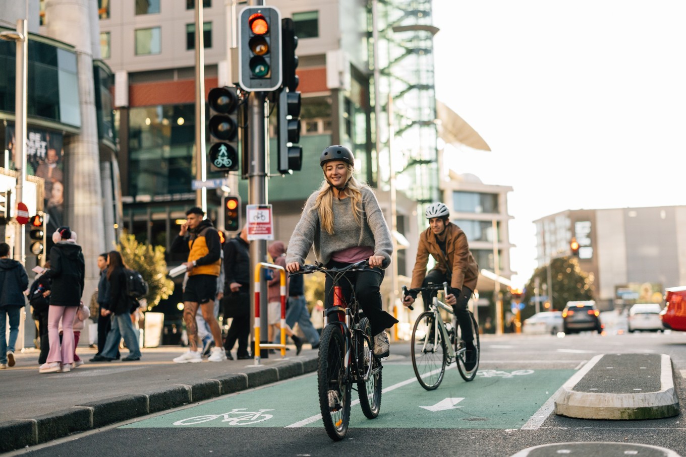 New midtown ‘green link’ edges closer, as next part of Victoria Street cycleway opens - OurAuckland