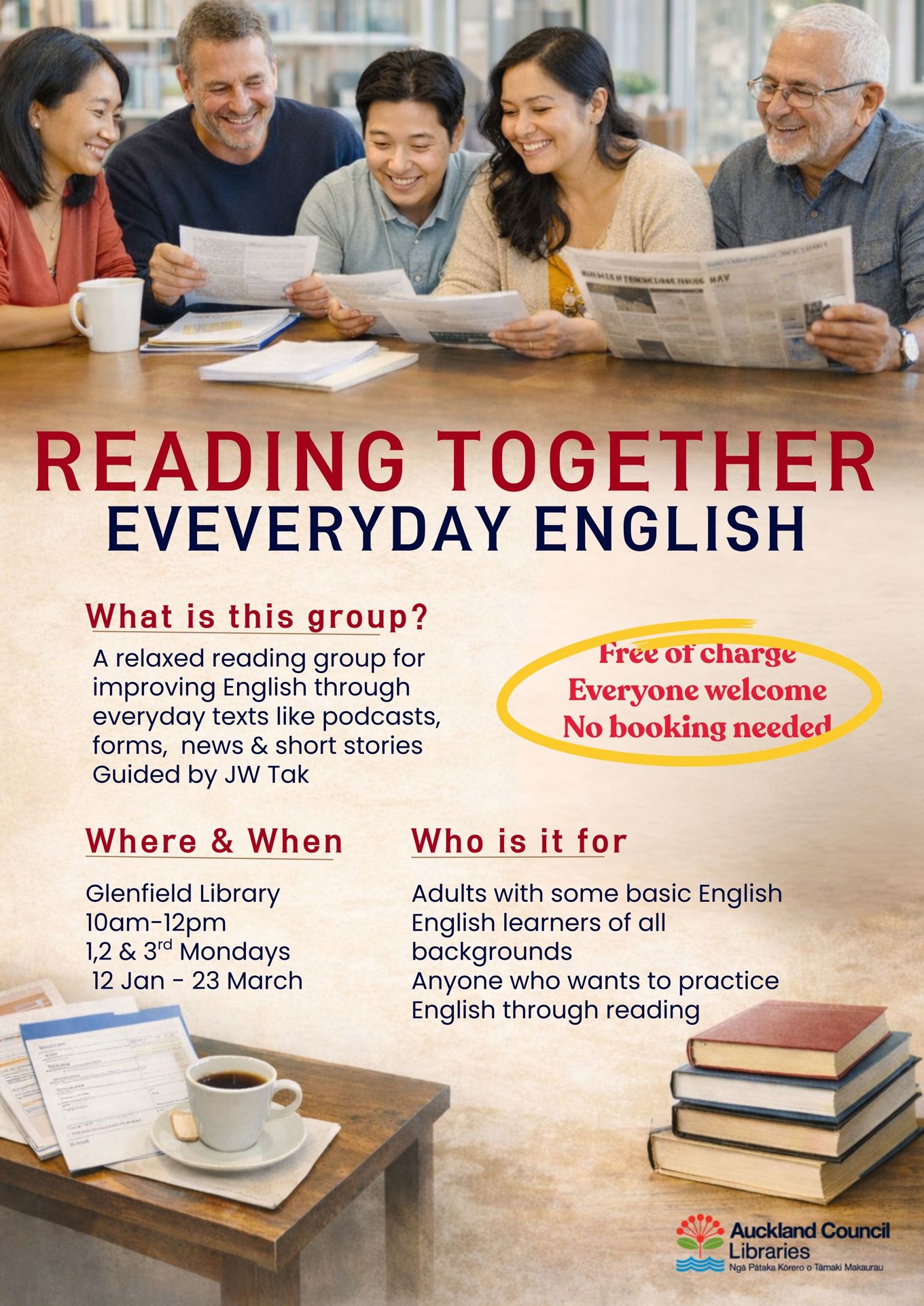 Reading together - Everyday English - OurAuckland