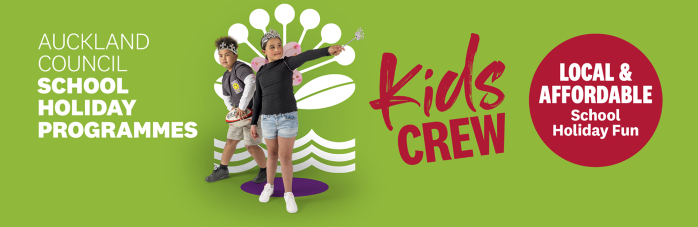 Auckland Council Kids Crew - School holiday events - OurAuckland