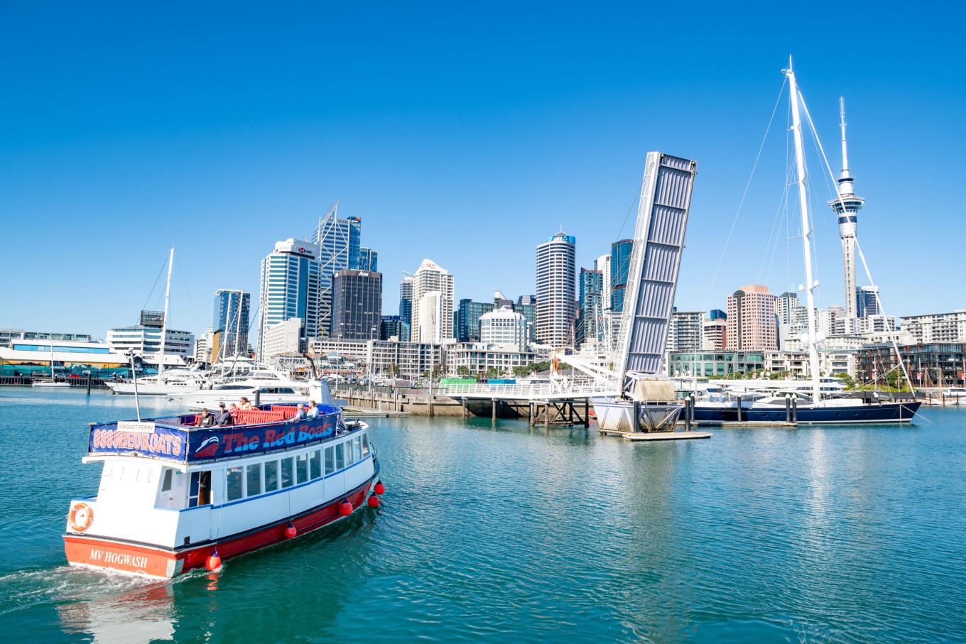 All aboard - Free Wynyard Quarter Red Boats Ferry now running seven ...