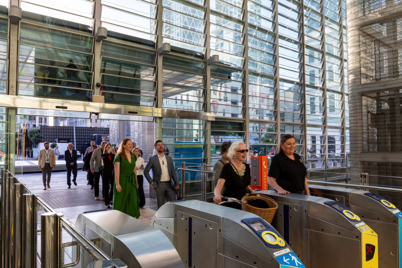 Auckland celebrates the City Rail Link’s first finished station ...