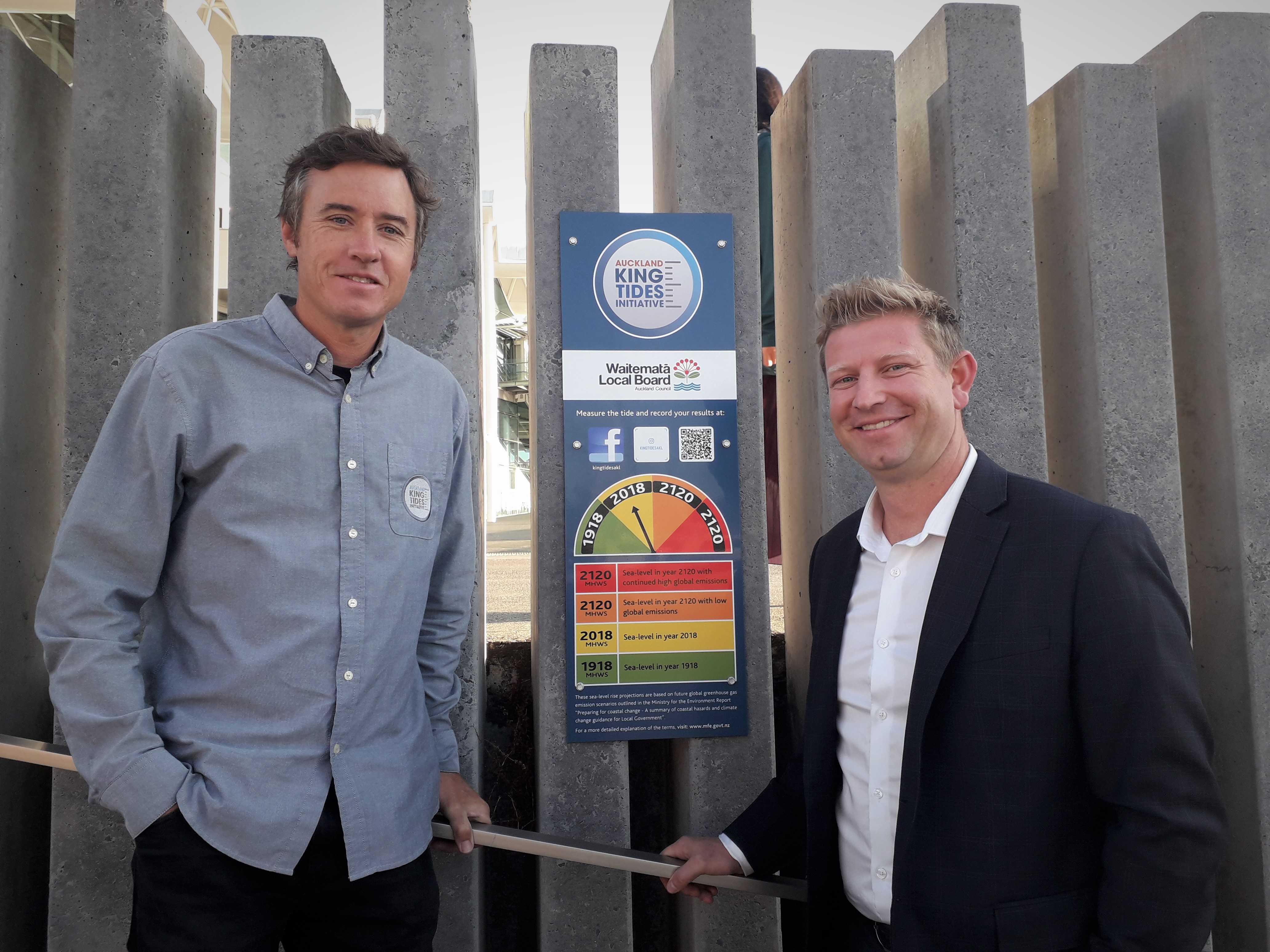 Tide gauge to measure effects of climate change - OurAuckland