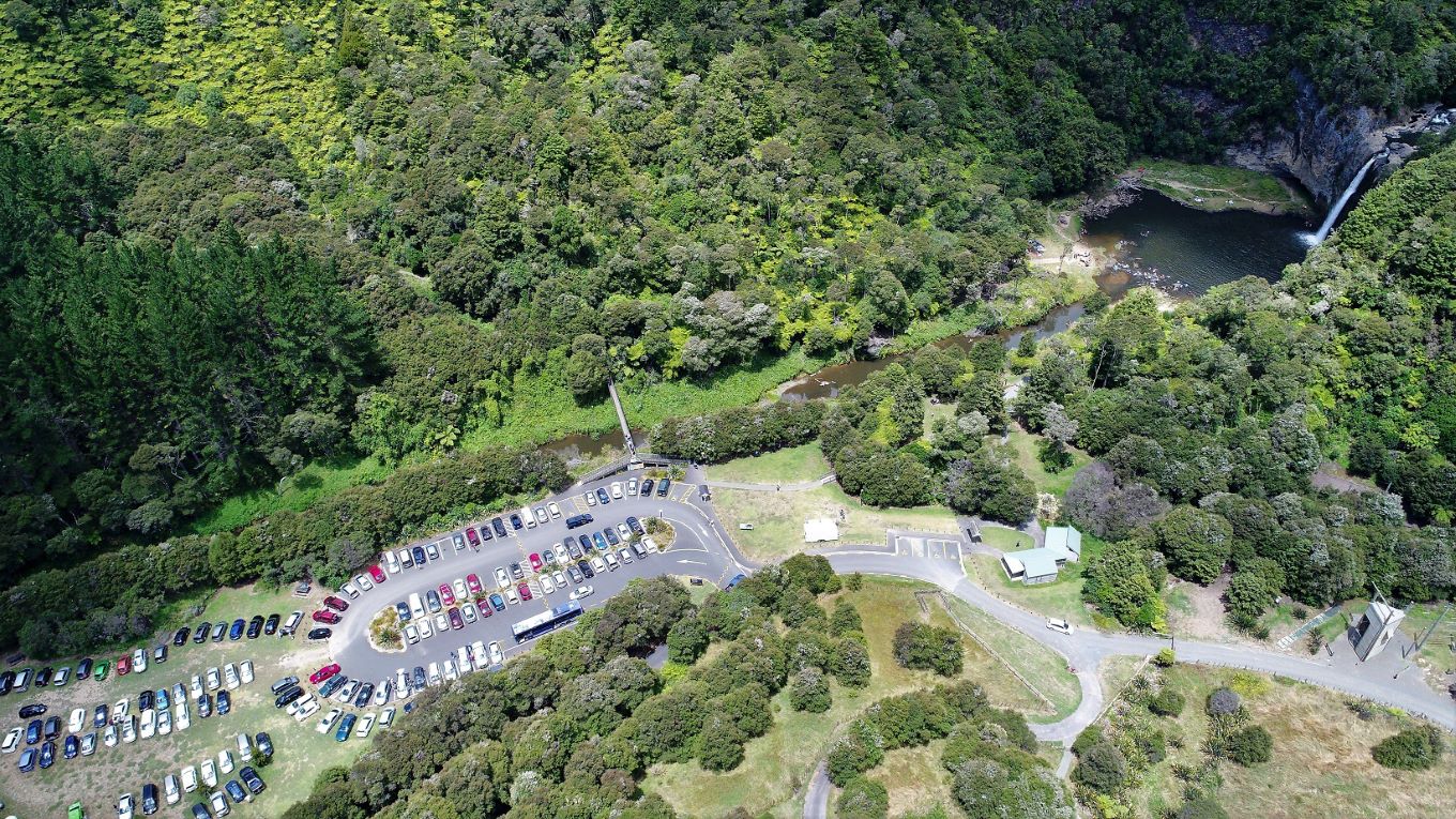 New bridge at Hunua Falls arrives early - OurAuckland