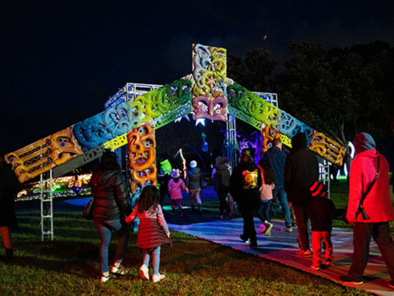 Te Ara Rama Matariki Light Trail - Matariki