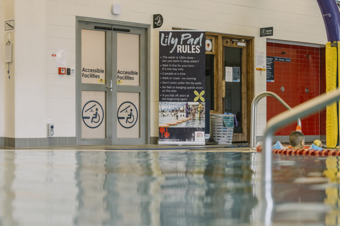 Albany Stadium Pool bathroom a win for wheelchair users - OurAuckland