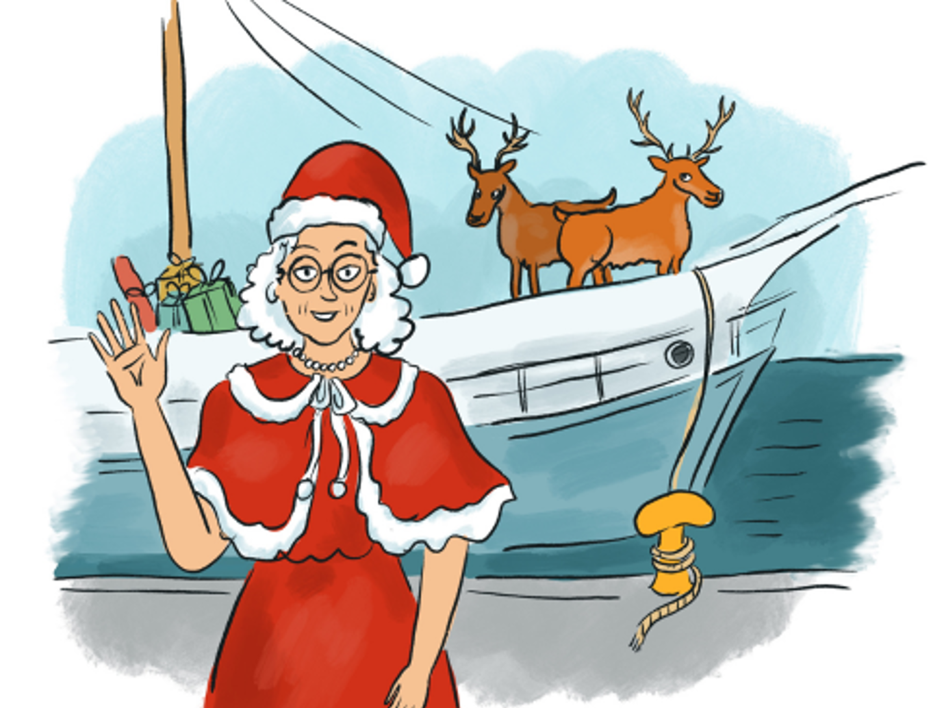 Christmas Sailing with Mrs Claus - OurAuckland