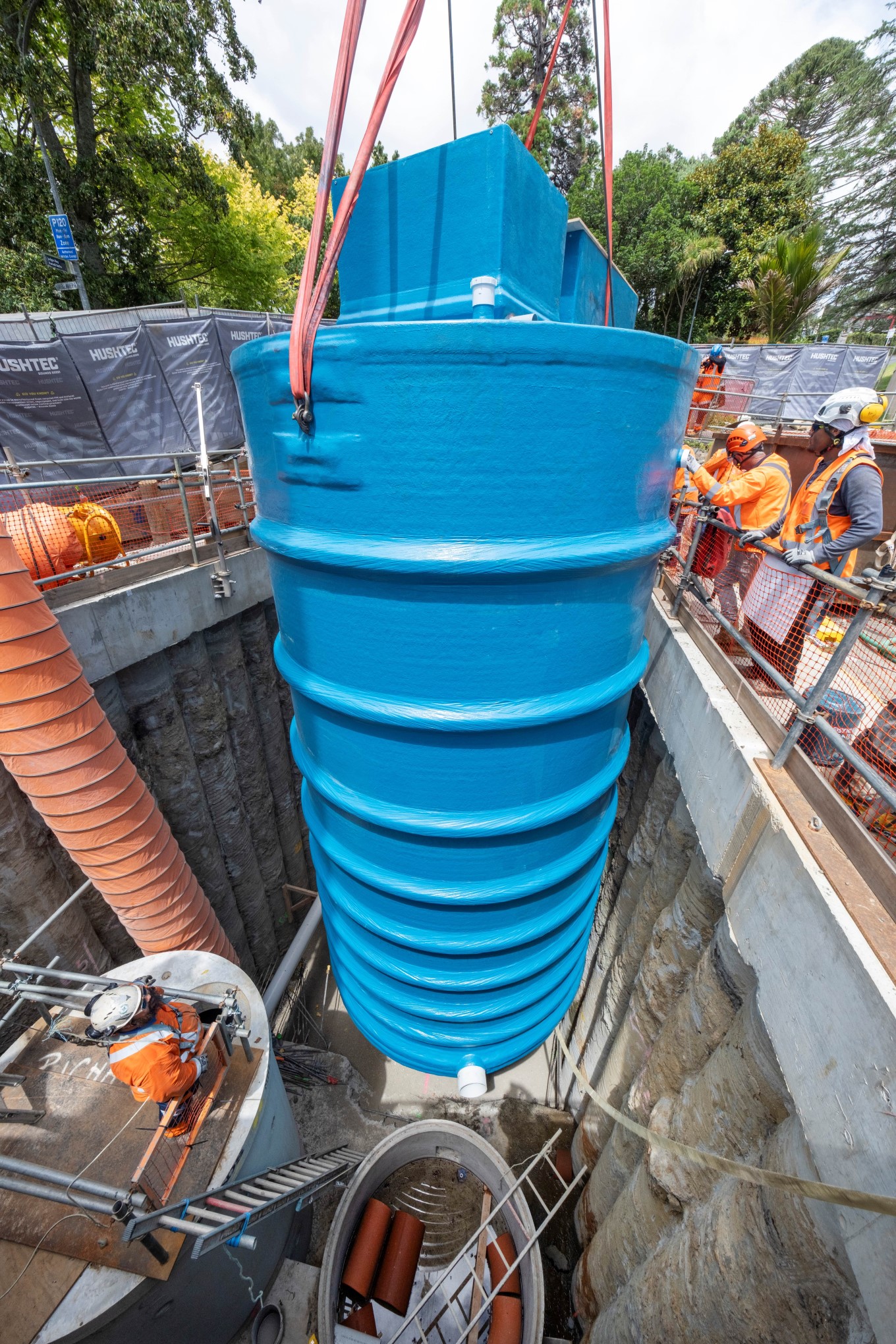 Pump station now installed in Judges Bay wastewater upgrade - OurAuckland