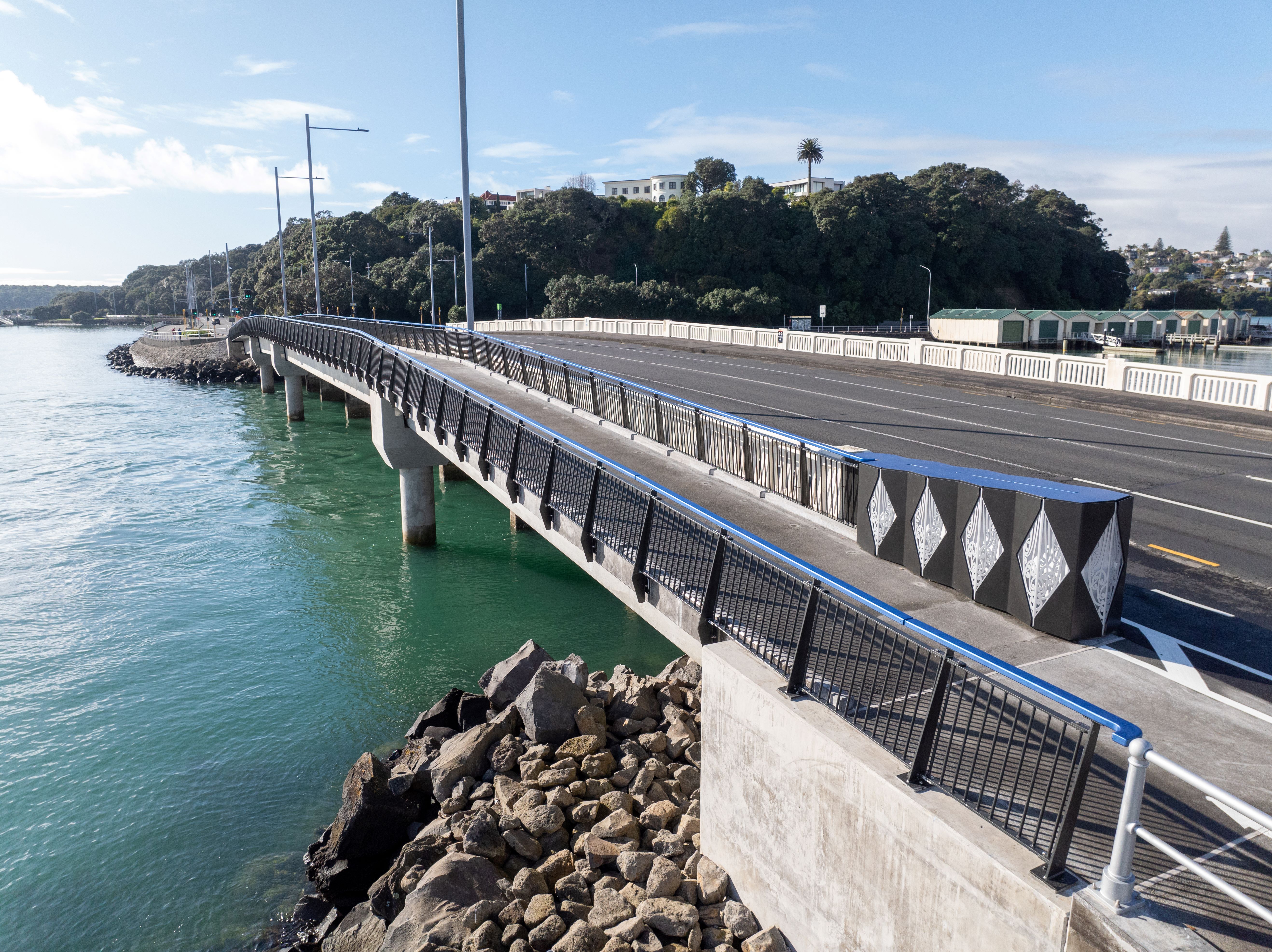 Popular walking and cycling path along Tāmaki Drive gets an upgrade ...