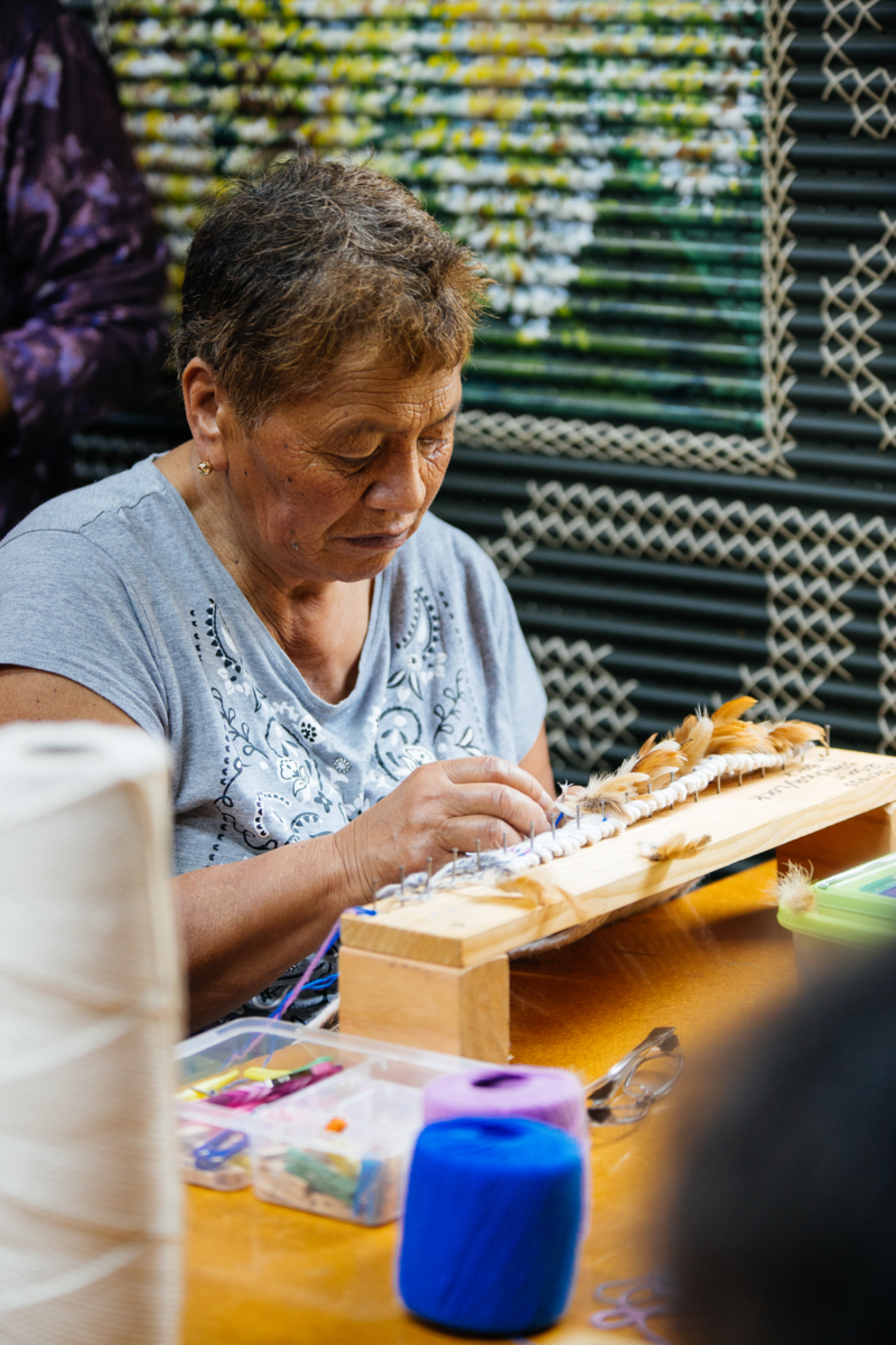 Sharing the ancient art of korowai - OurAuckland