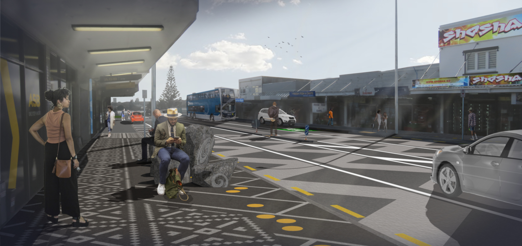 Progress made on Mt Roskill village upgrade - OurAuckland