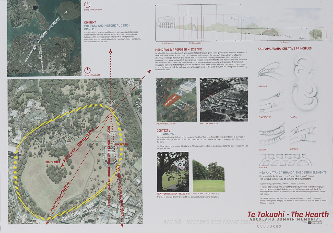 Designs for Domain memorial on display - OurAuckland