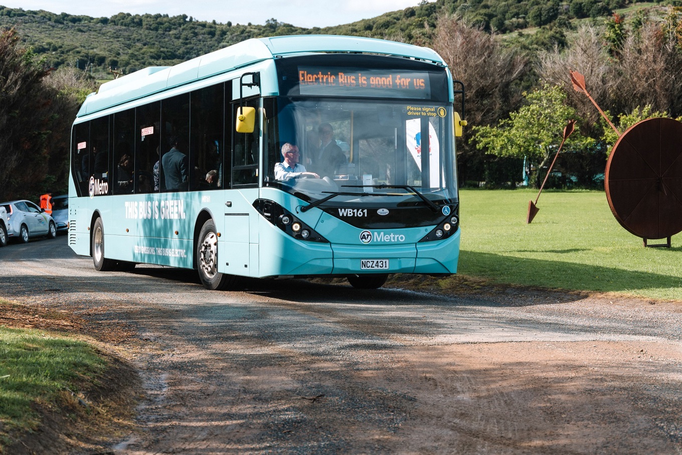 Auckland’s first electric bus fleet officially launched on Waiheke ...