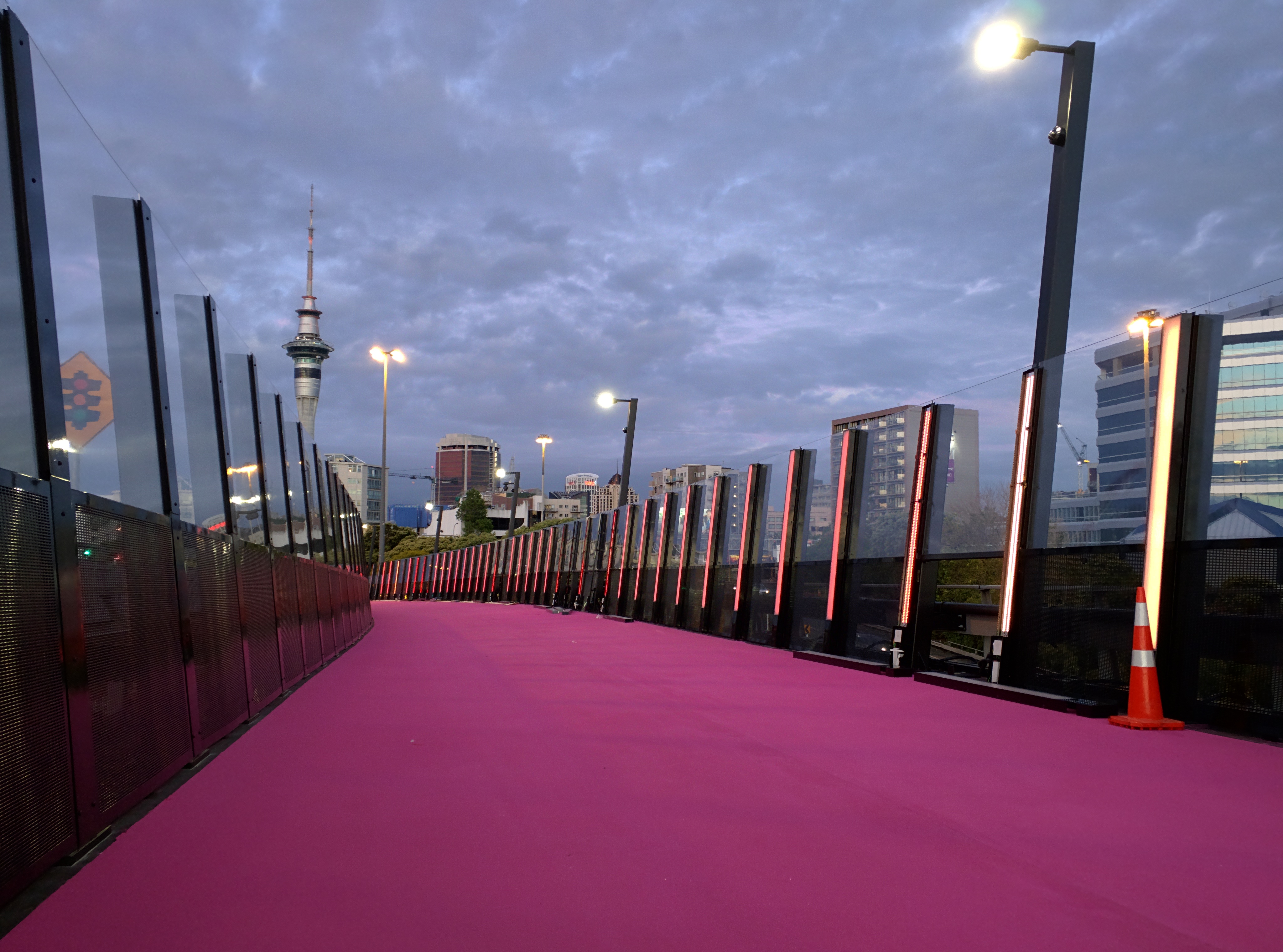 Auckland lights up with new pathway into the city - OurAuckland