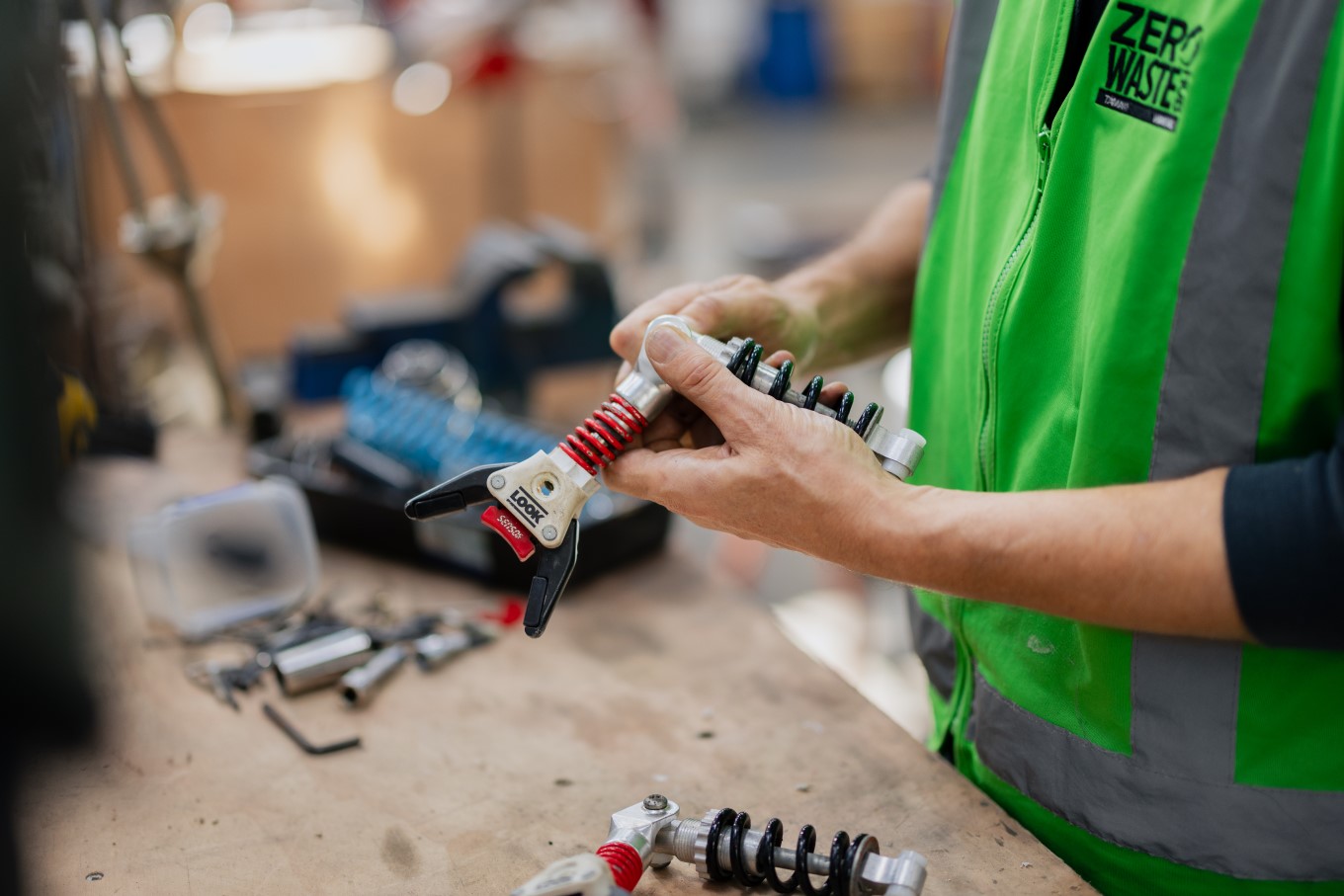 Artist turns trash into sci-fi treasure in a Community Recycling Centre ...