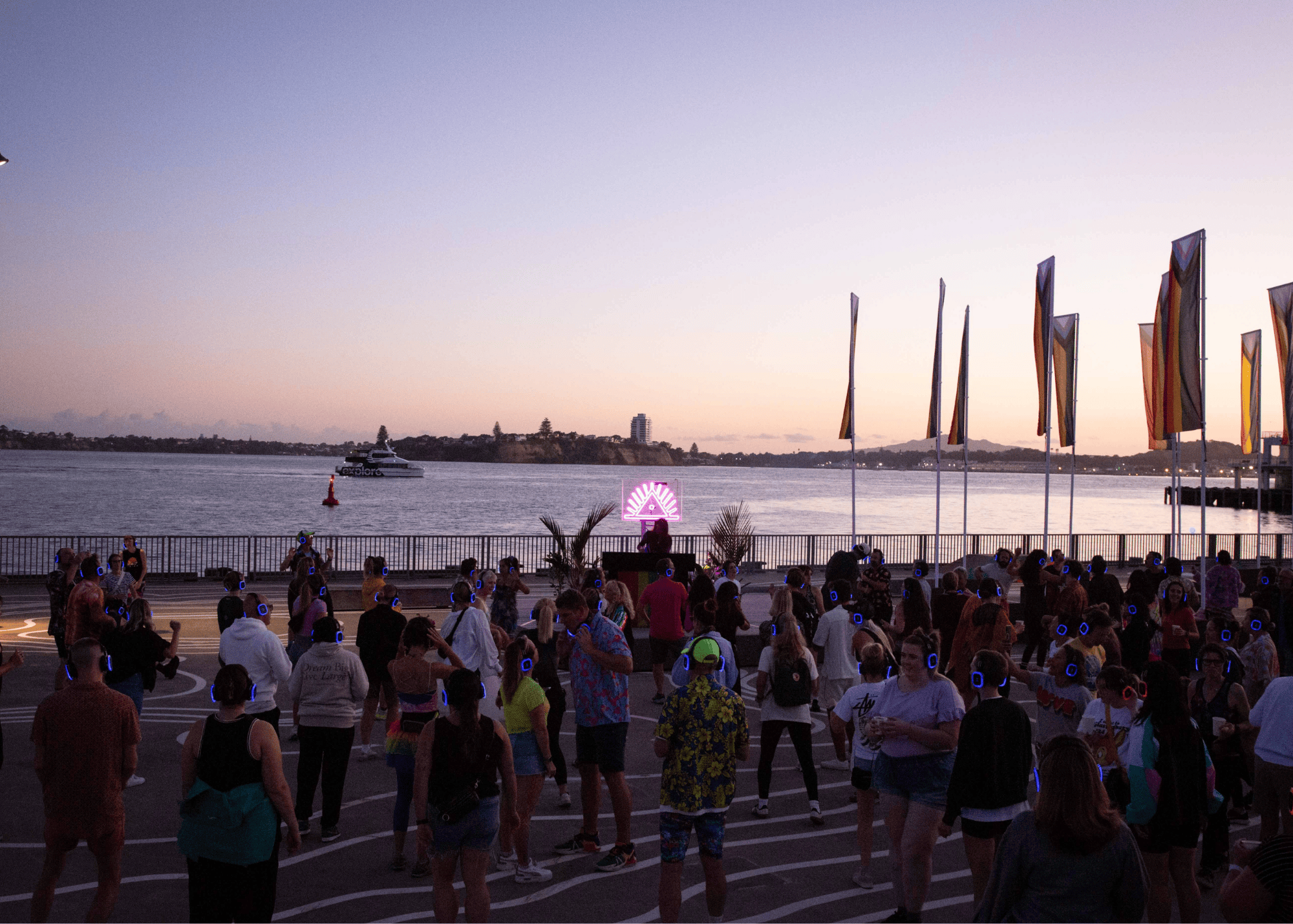 Vector Lights x Morning People Pride Party - OurAuckland