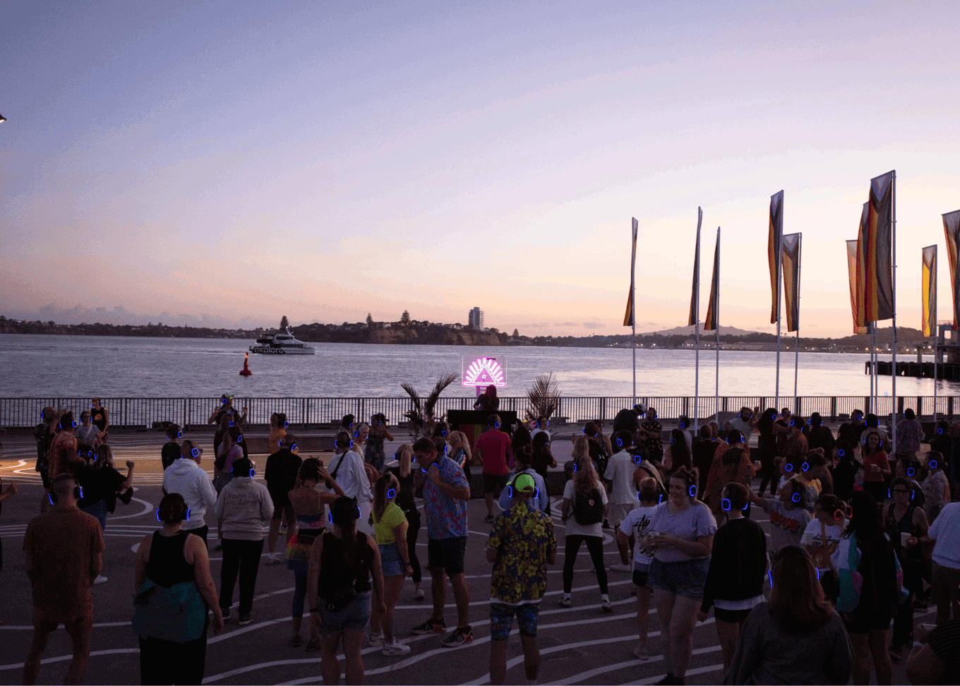 Vector Lights x Morning People Pride Party - OurAuckland