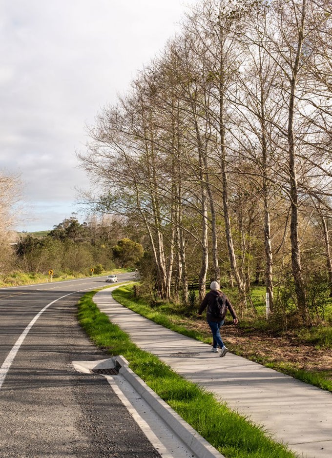 Targeted rate delivers footpaths for Rodney - OurAuckland