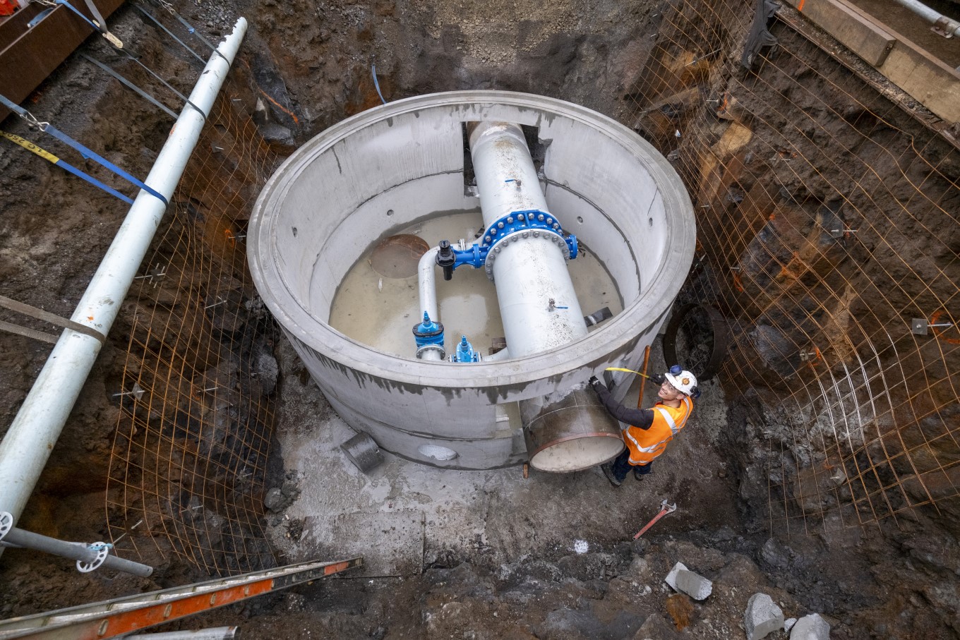 Huia 1 watermain ninety per cent complete - OurAuckland