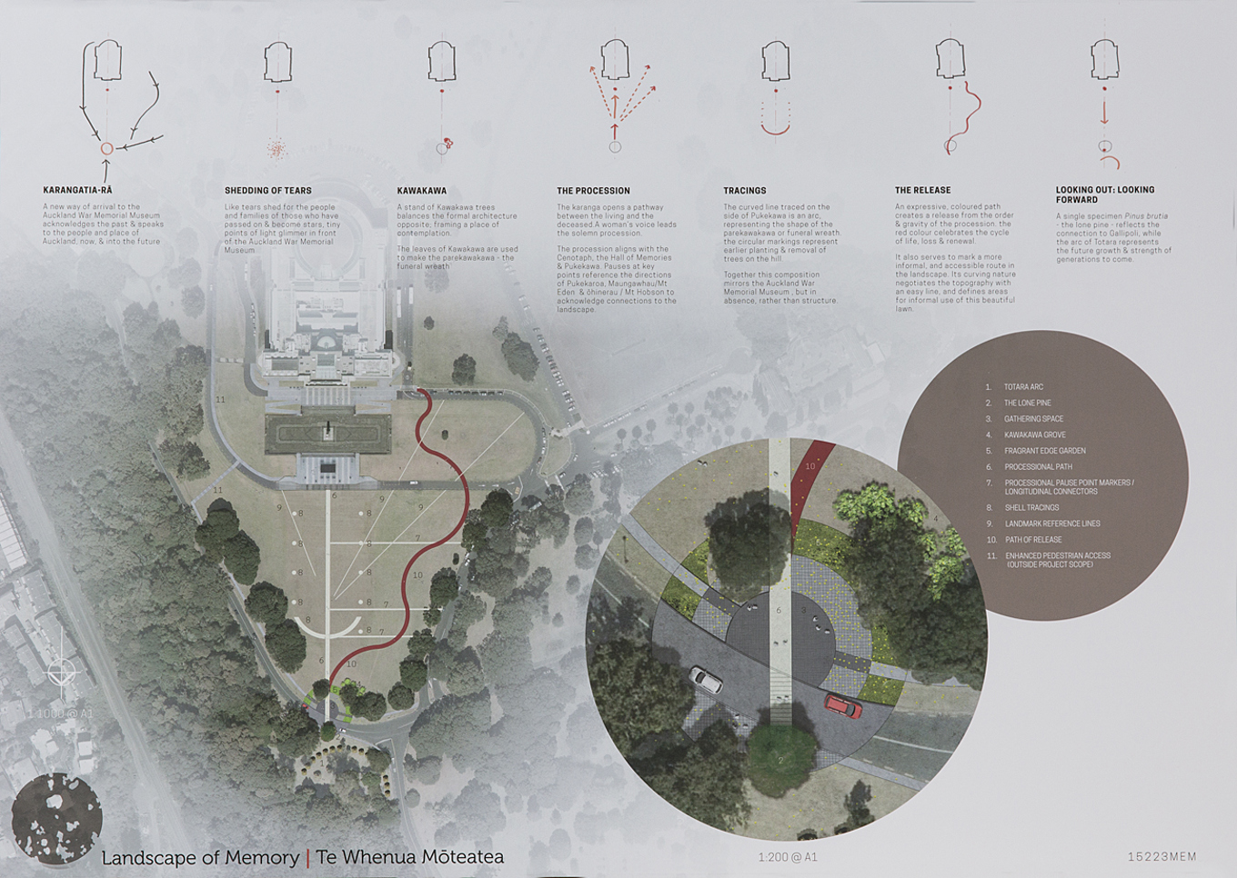 Designs for Domain memorial on display - OurAuckland