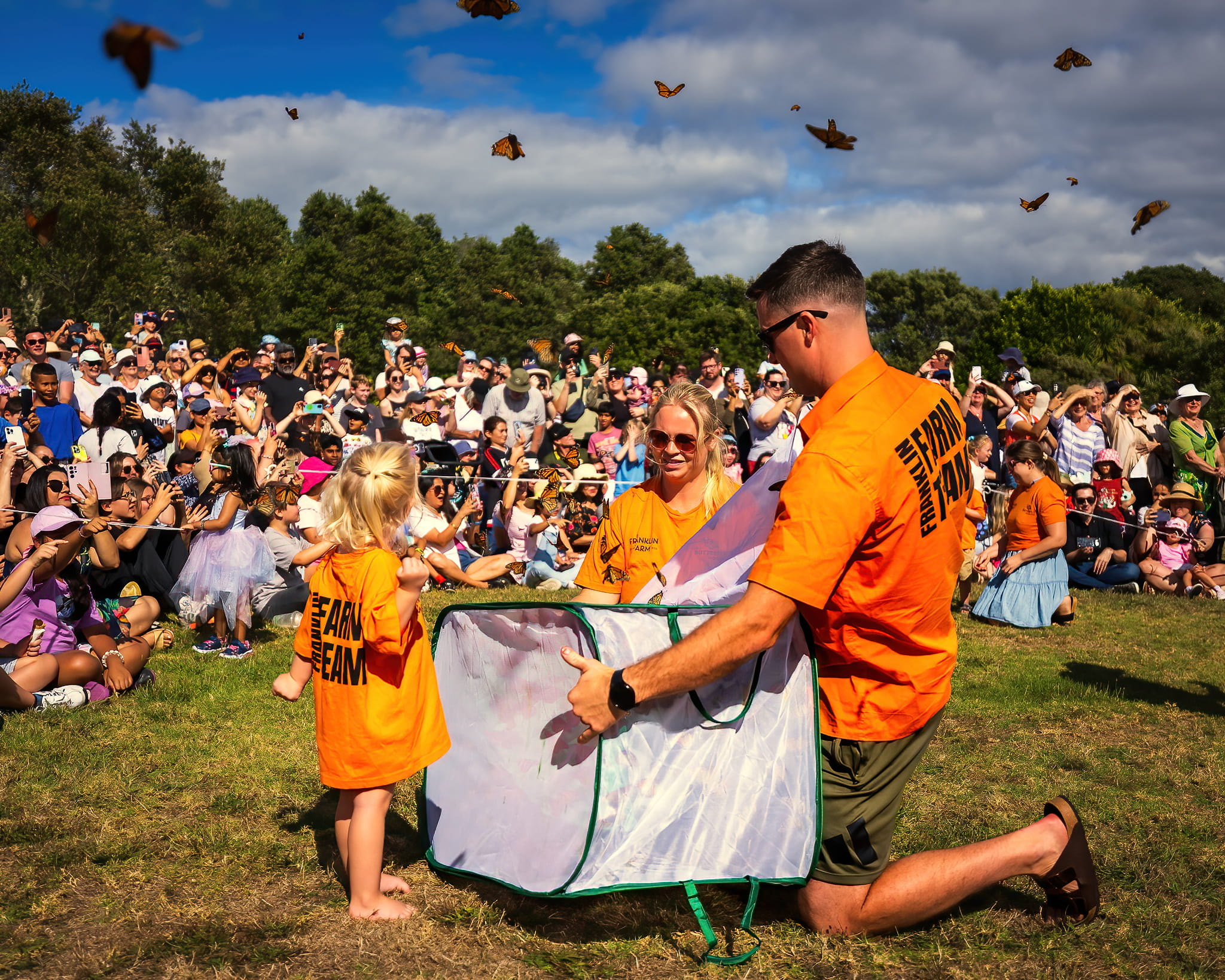 Monarch Butterfly release at Auckland Botanic Gardens - OurAuckland