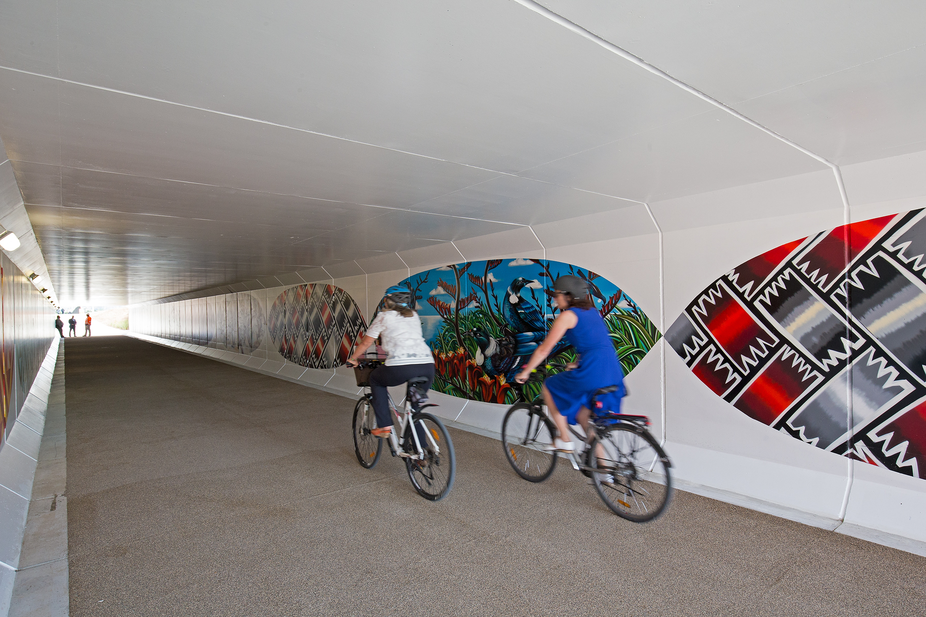 Cycleway murals celebrate natural heritage - OurAuckland