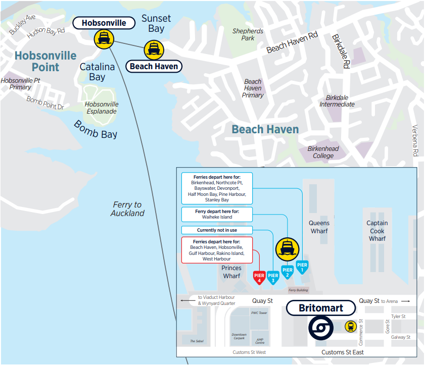 Changes to Hobsonville Point ferry timetable - OurAuckland