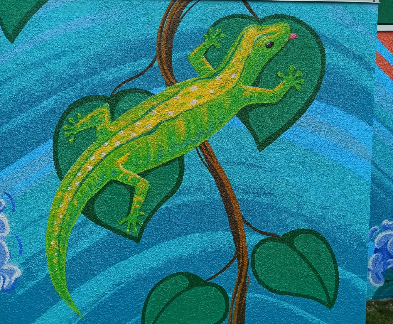 Mural celebrates Sunnynook community a year after floods - OurAuckland