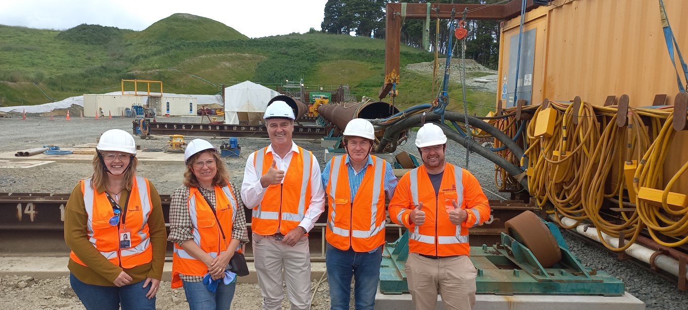 Councillor Greg Sayers visits Snells Wastewater Treatment Plant ...
