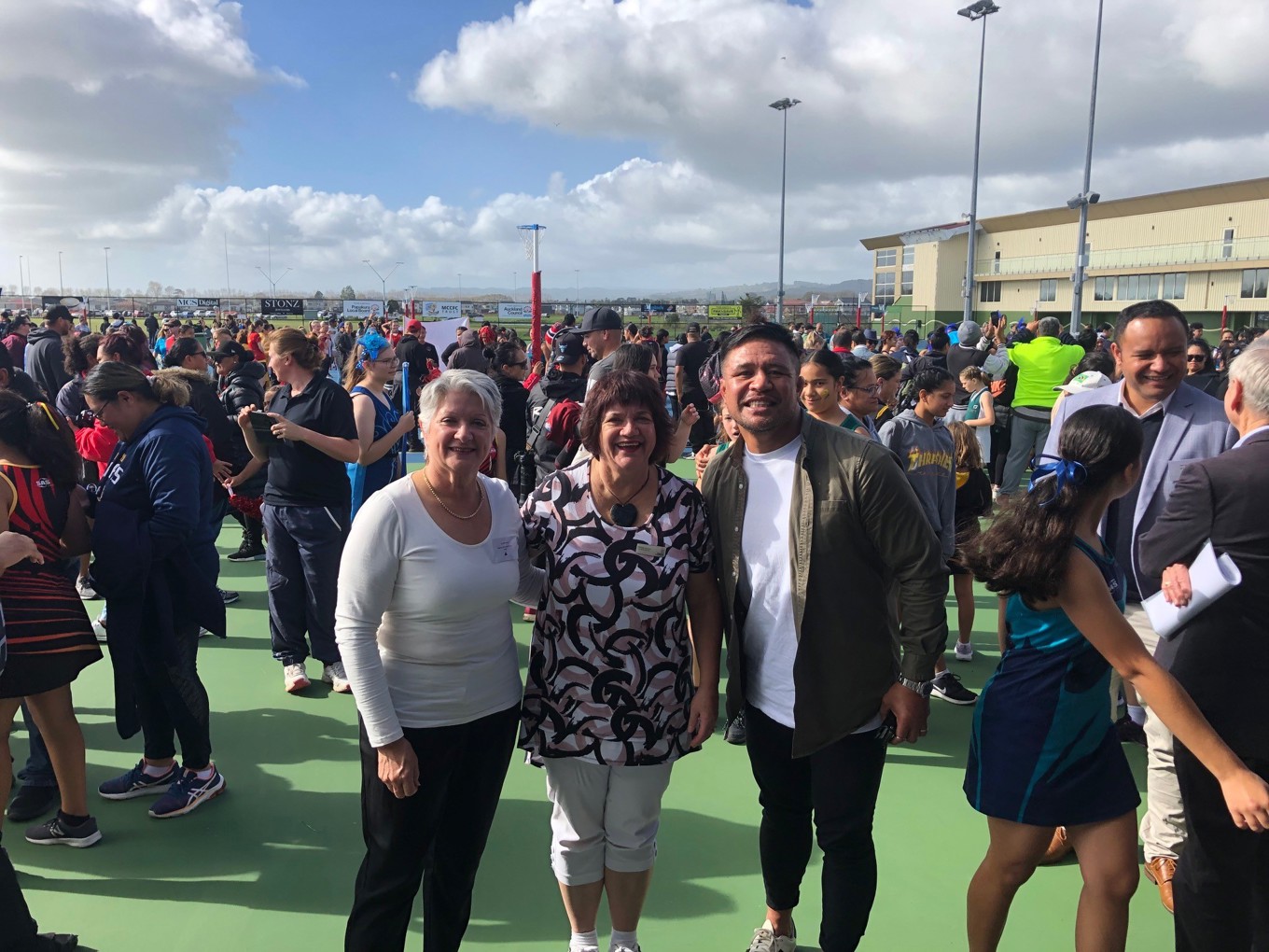 Papakura Netball Centre gets new rubber surface - OurAuckland