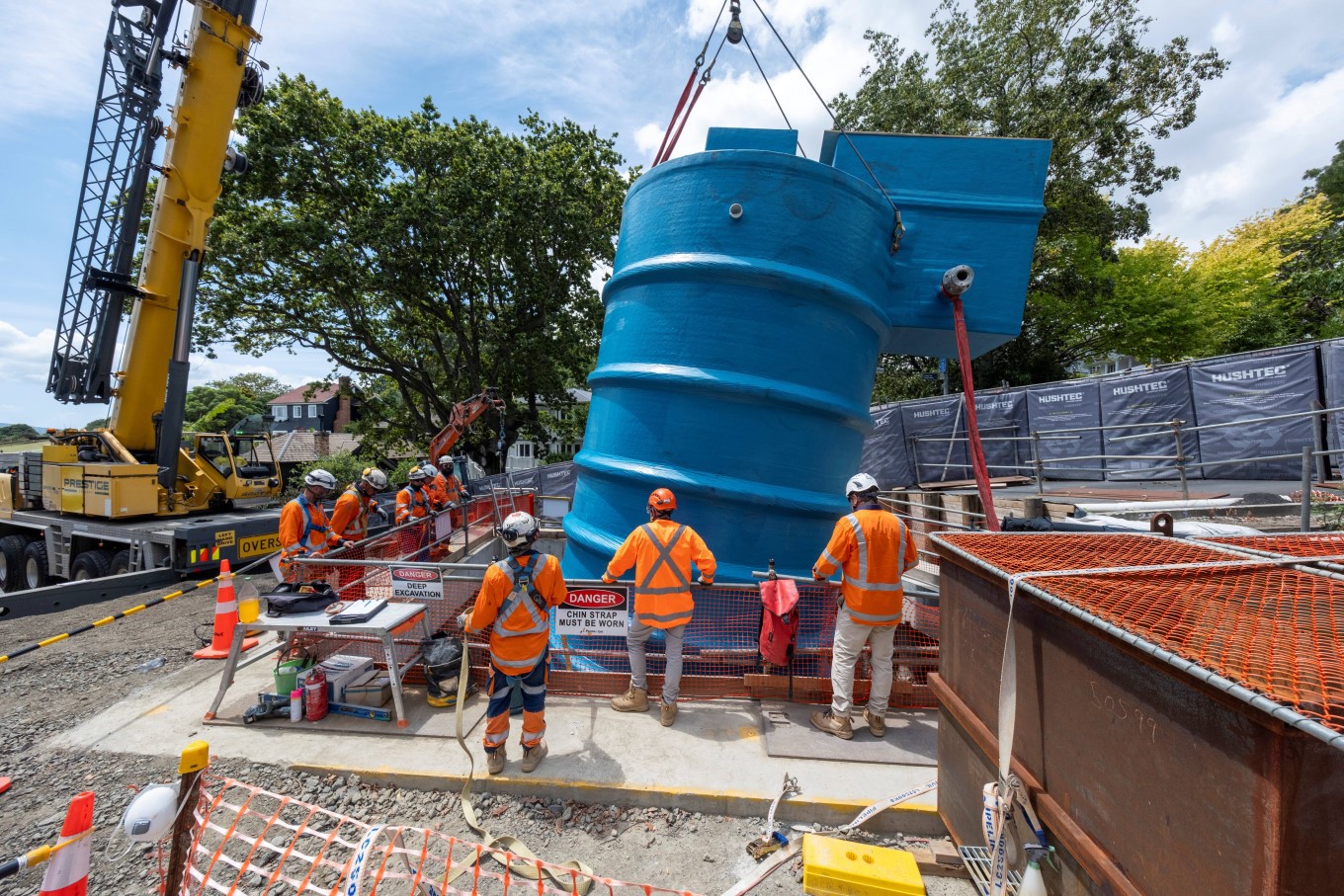 Pump station now installed in Judges Bay wastewater upgrade - OurAuckland