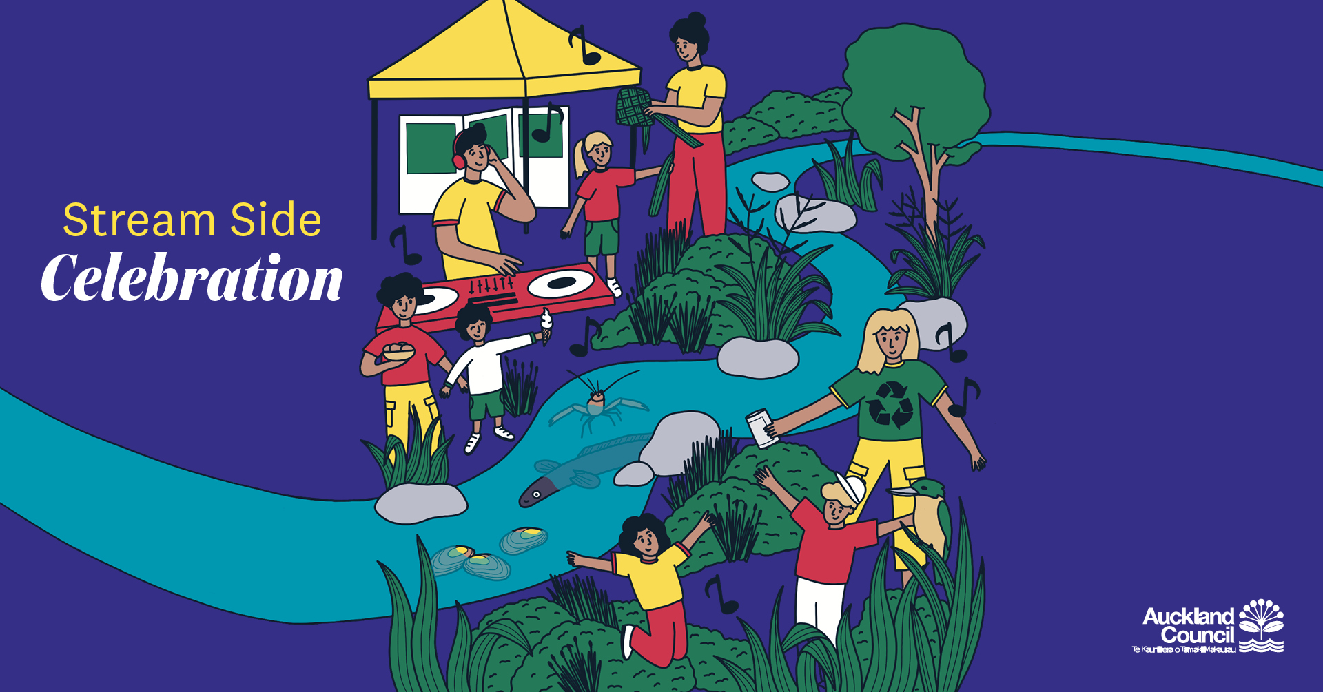 Stream Side Celebration - OurAuckland
