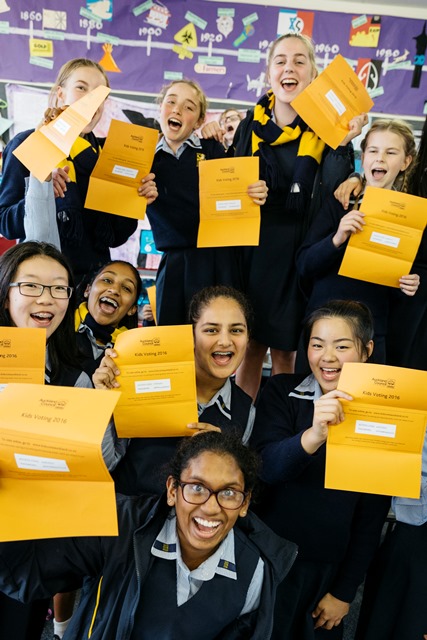 Young candidates the big winners in Kids Voting. - OurAuckland