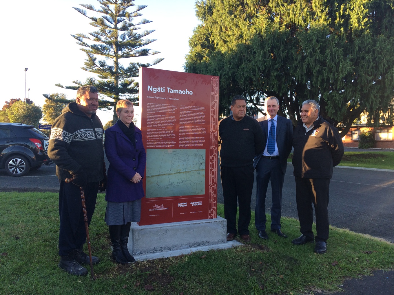 Historical sign for Patumahoe - OurAuckland