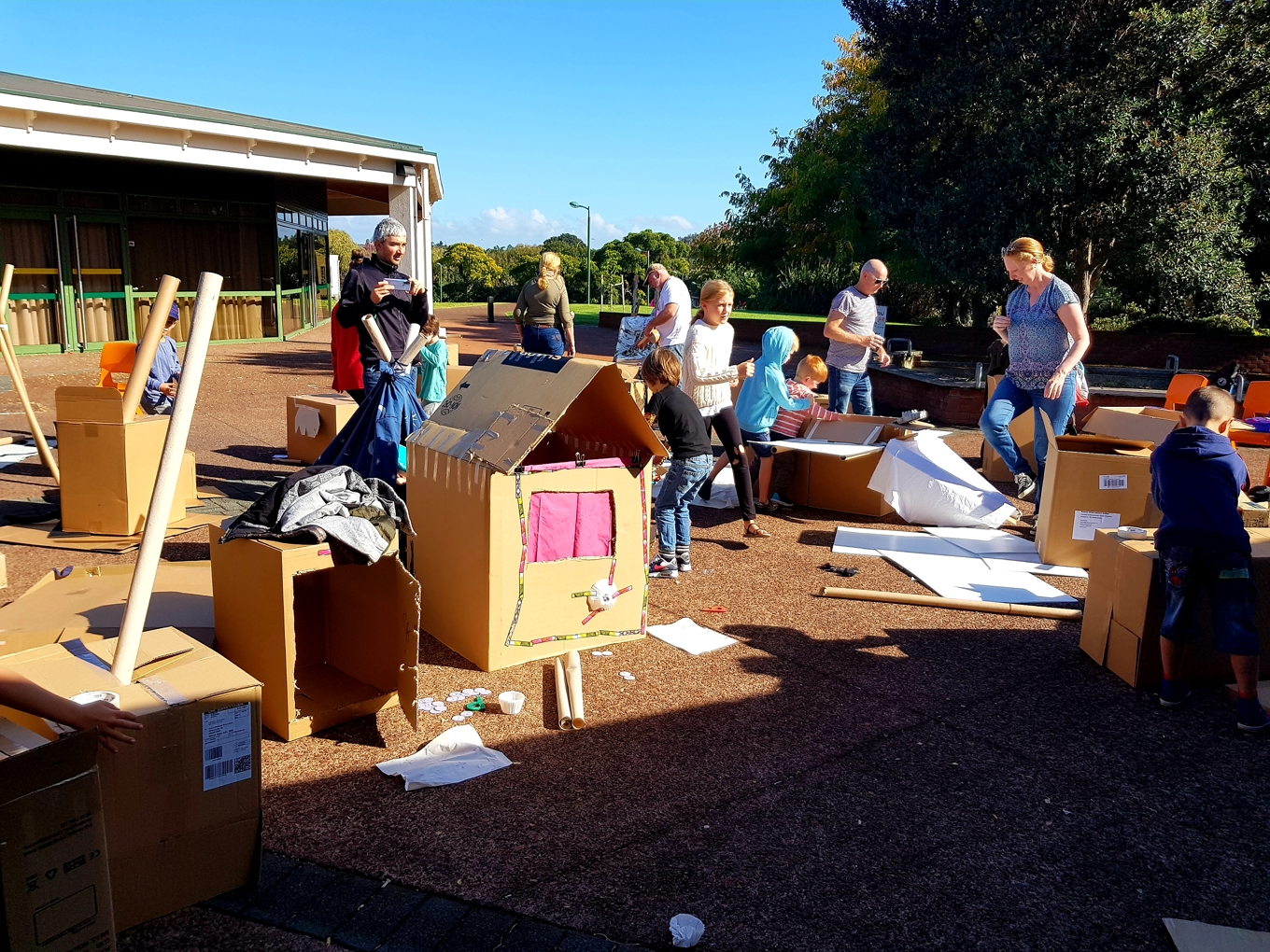 Pop-up junk playground a huge success in Albert-Eden - OurAuckland