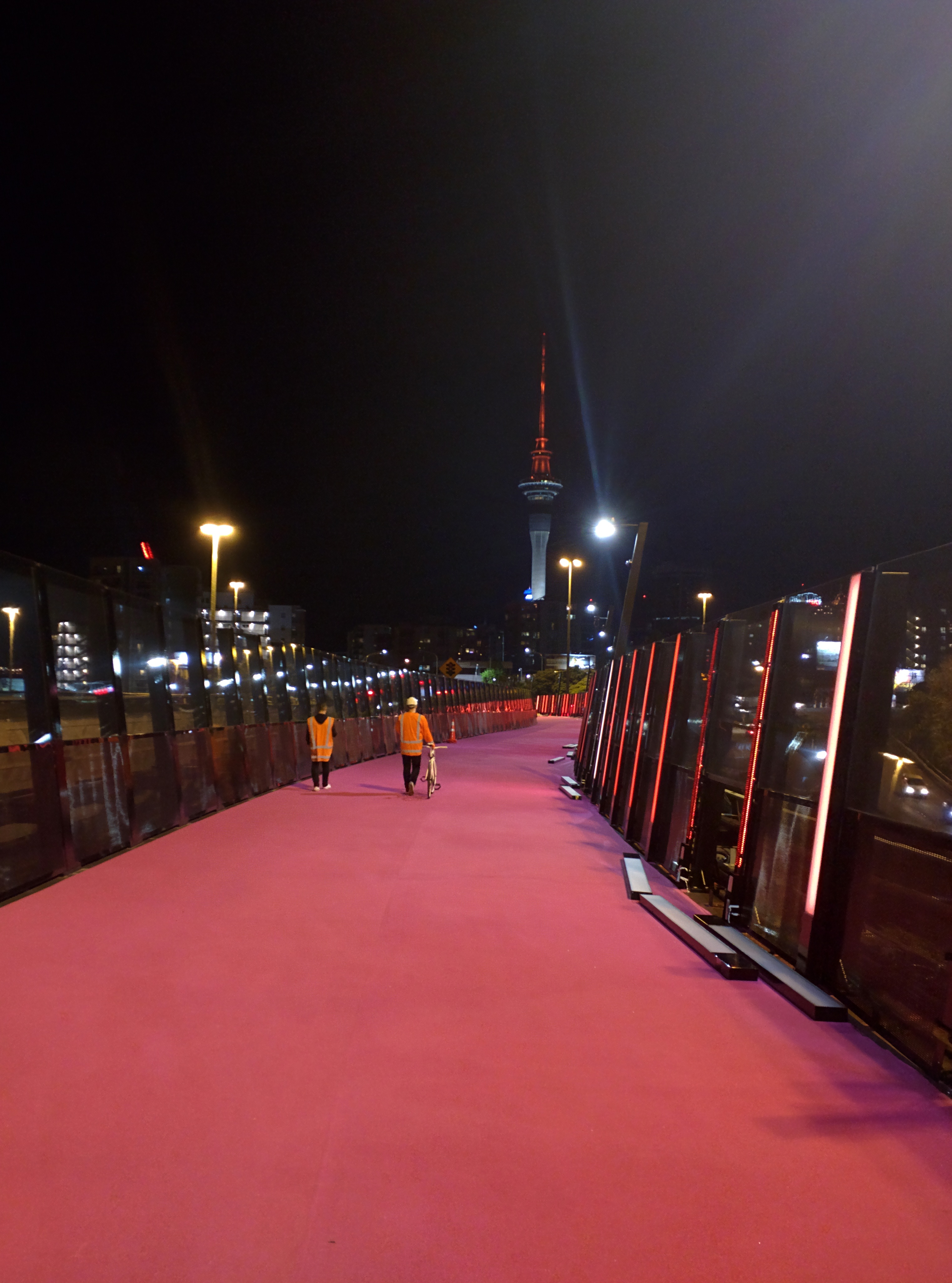 Auckland lights up with new pathway into the city - OurAuckland