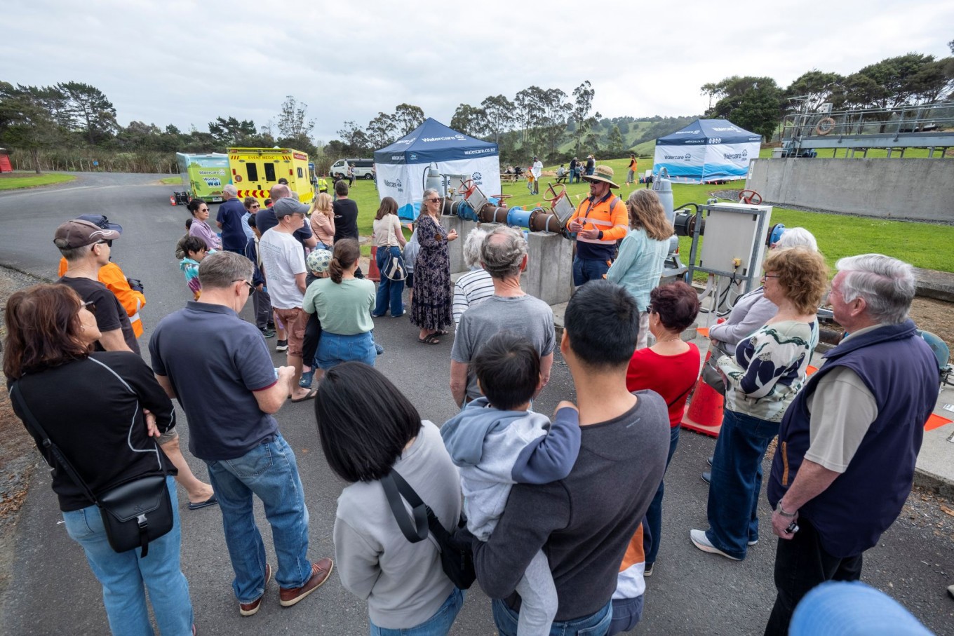 Curious crowds explore Beachlands Wastewater Treatment Plant - OurAuckland