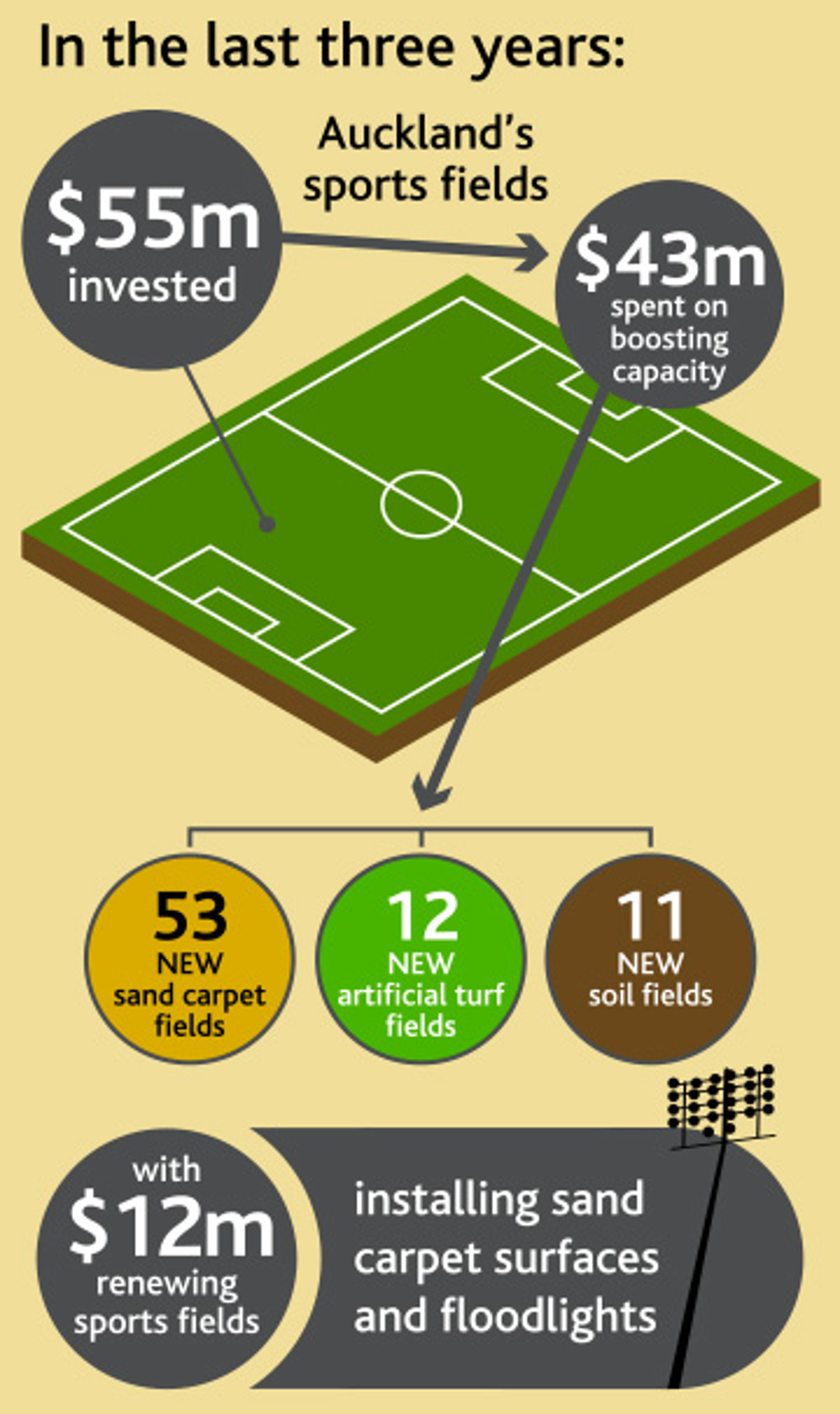 Five years as a united Auckland - Part 5: Sports fields - OurAuckland