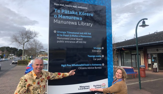 Te reo signs point the way in Manurewa - OurAuckland